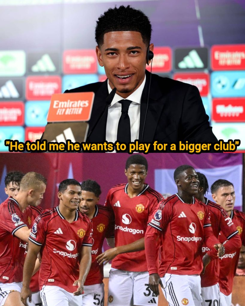 🚨 Jude Bellingham just accidentally leaked the biggest Man United ...